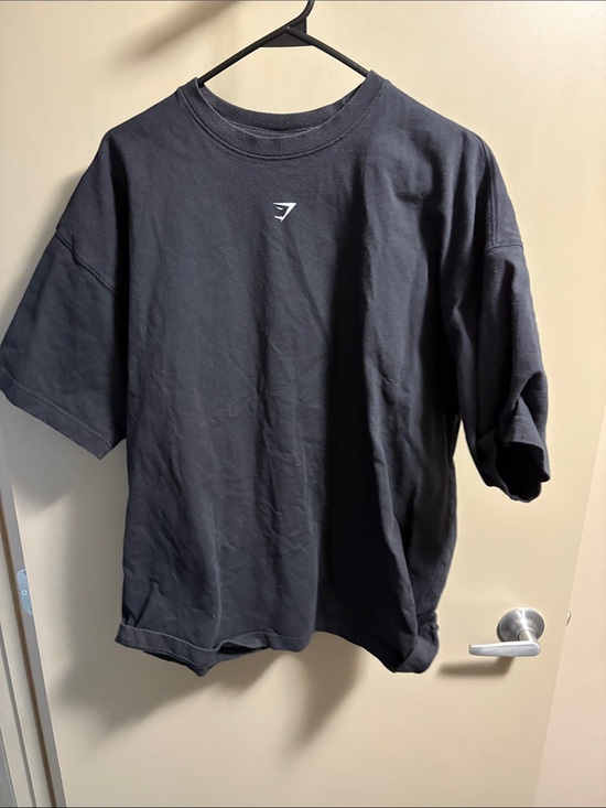 Gymshark | Shirts | Gymshark Black Short Sleeve Tee With Small Chest ...